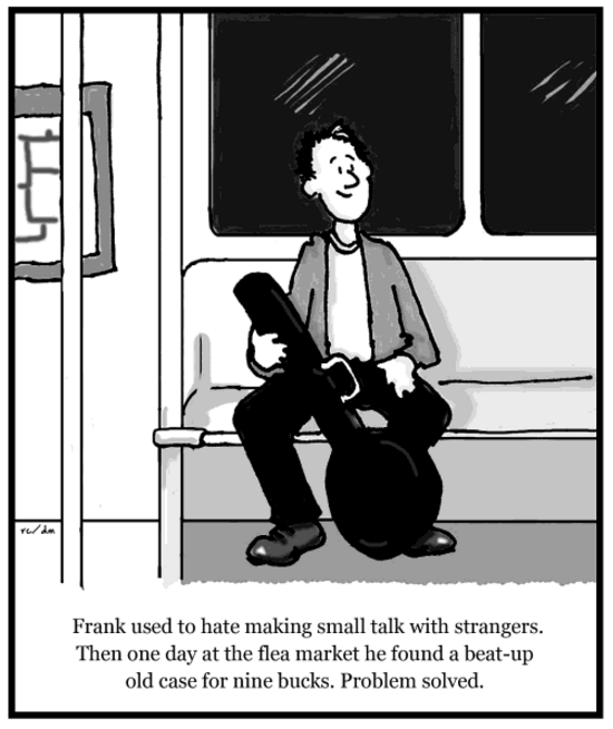 150 cartoons that will delight bluegrass old-timers and newcomers alike